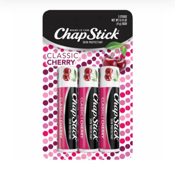 Chapstick | Skincare | Chapstick Classic Cherry Flavored Lip Balm ...